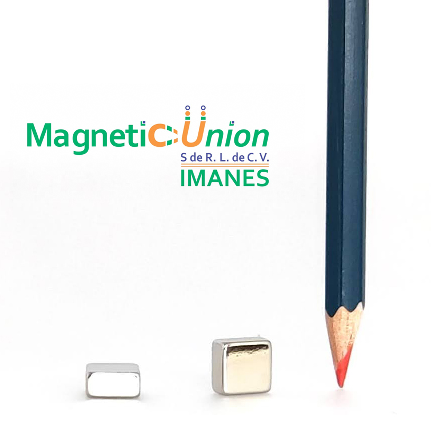 IMANES DE NEODIMIO BLOCK 10x10x5 mm - Magnetic-Union