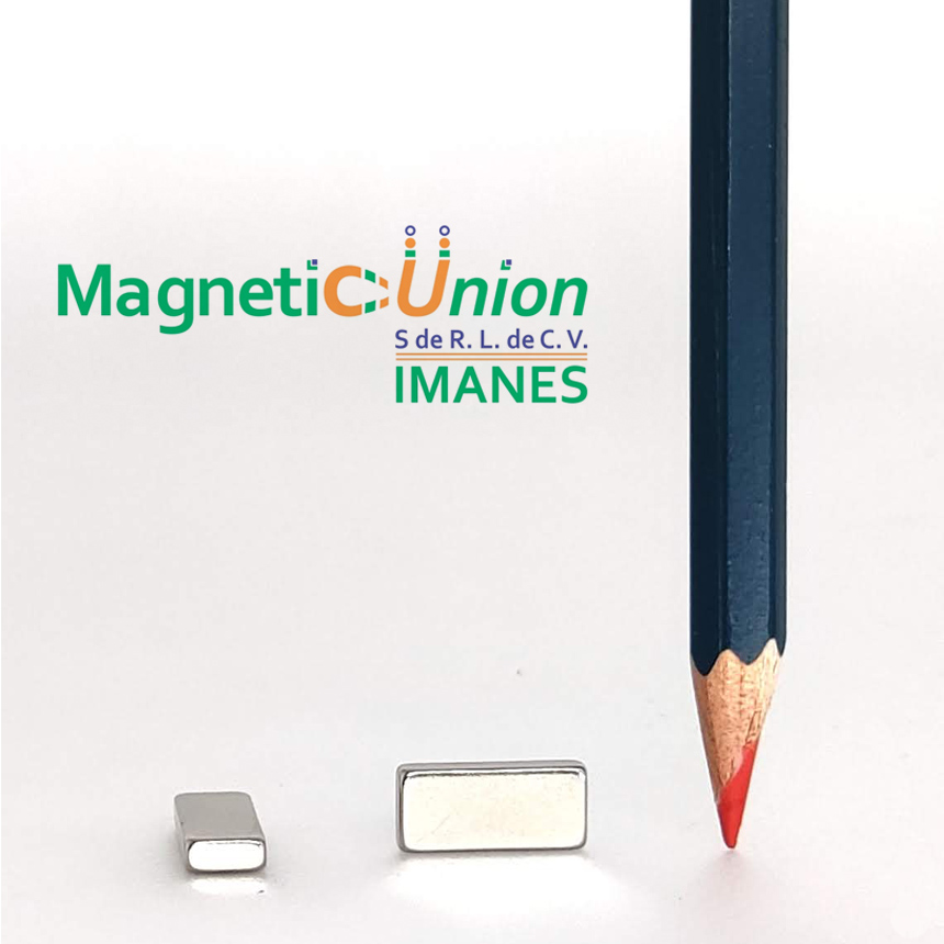 IMANES DE NEODIMIO BLOCK 15x6x3 mm - Magnetic-Union