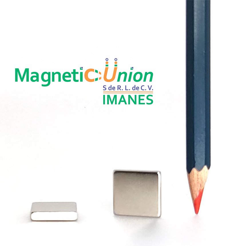 IMANES DE NEODIMIO BLOCK 15x15x3 mm - Magnetic-Union