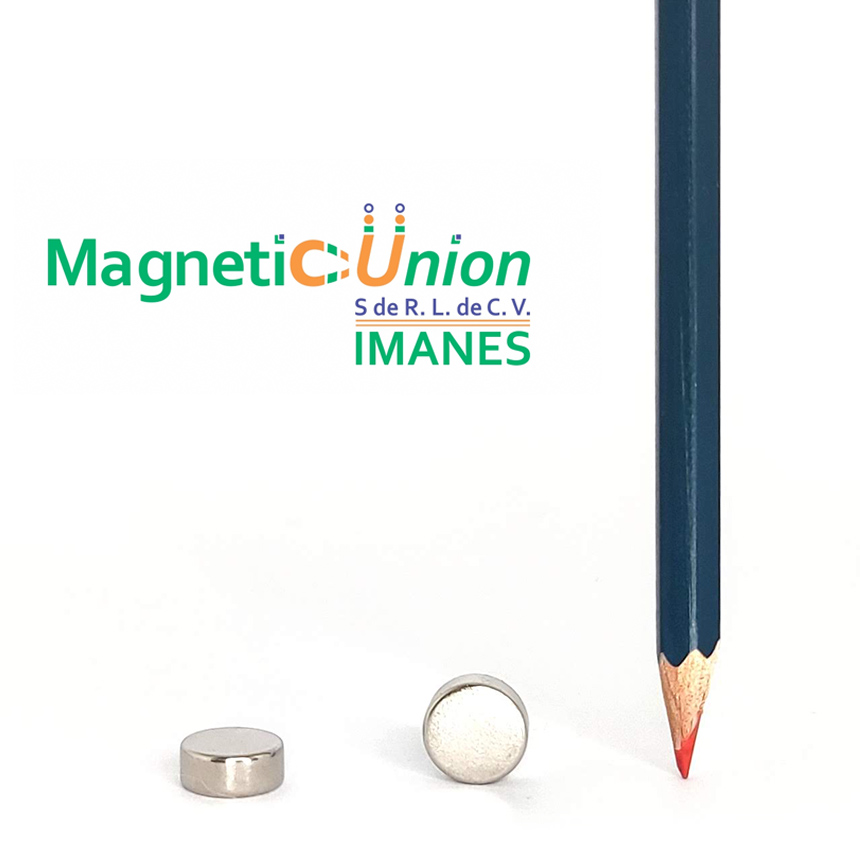 IMANES DE NEODIMIO Disco 12x5 mm - Magnetic-Union