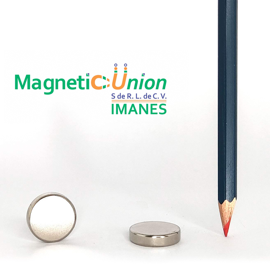 IMANES DE NEODIMIO Disco 20x5 mm - Magnetic-Union