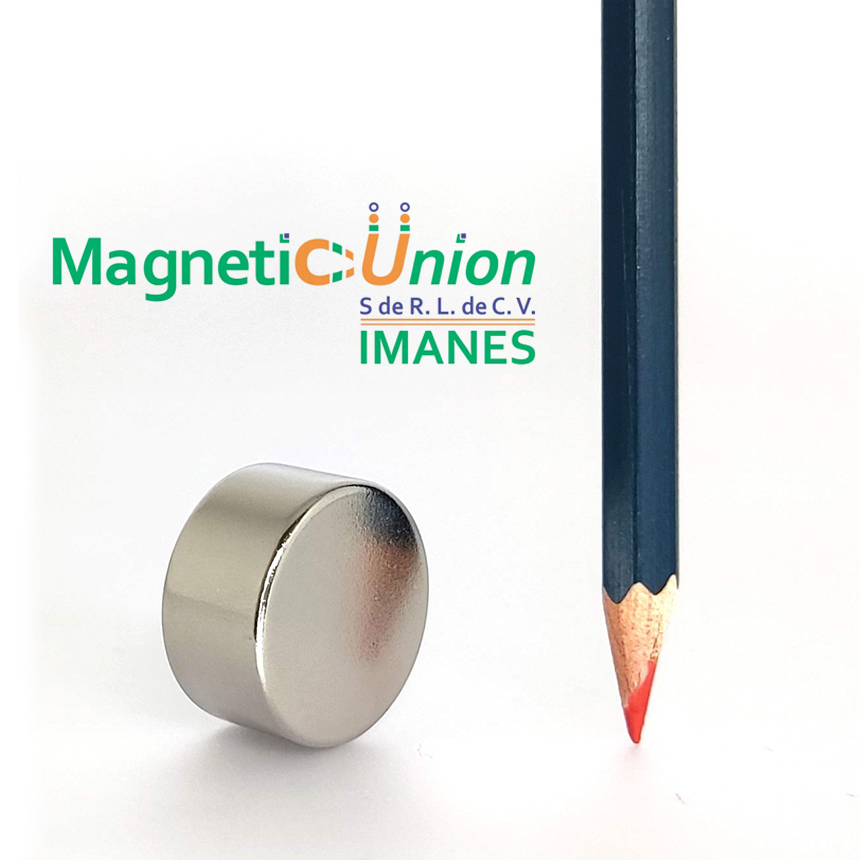 IMANES DE NEODIMIO Disco 25x12 mm - Magnetic-Union