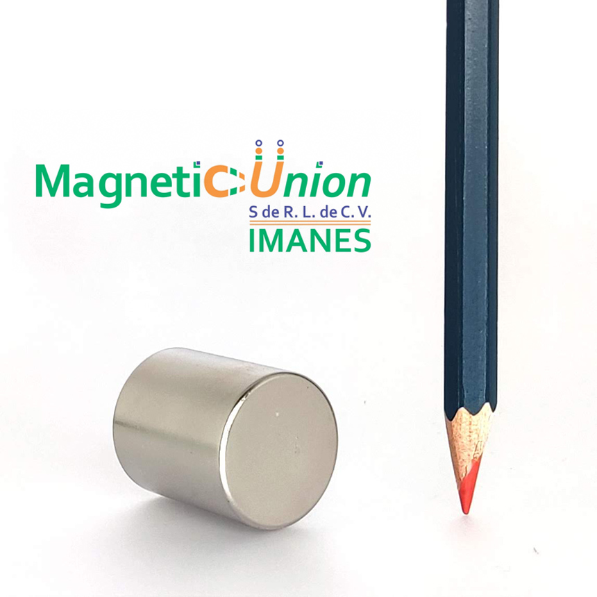 IMANES DE NEODIMIO Disco 22x25 mm - Magnetic-Union