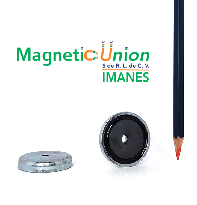 IMANES DE FERRITA ENCASQUILLADO 35 mm - Magnetic-Union