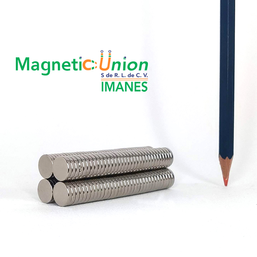 IMANES DE NEODIMIO Disco 10x1.5 mm - Magnetic-Union