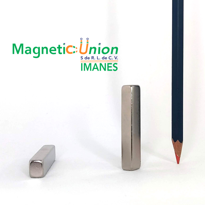 Imán de Neodimio Block 50x10x8 mm - Magnetic-Union