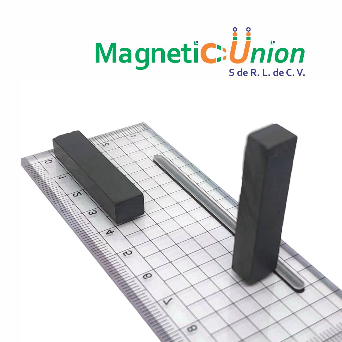 IMANES DE FERRITA BLOCK 40X9X7 mm - Magnetic-Union
