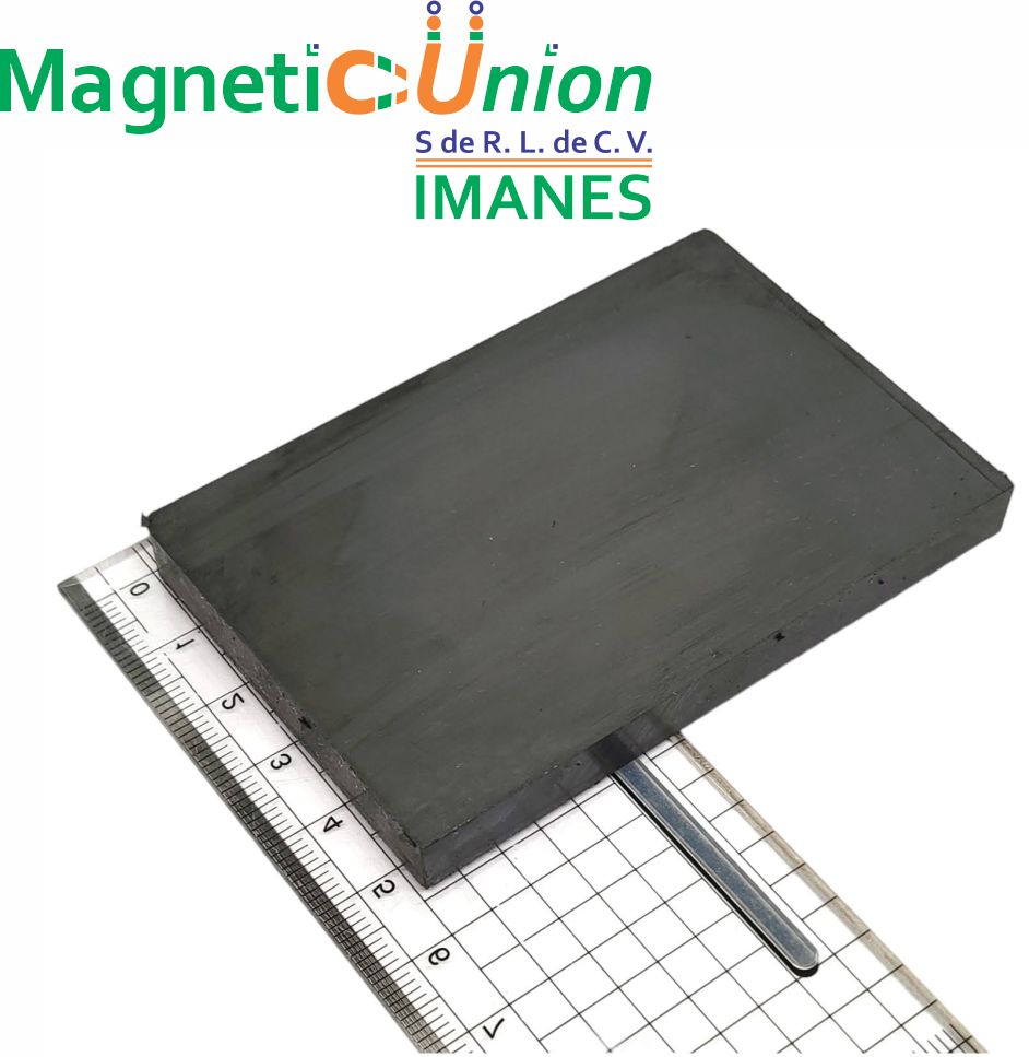 IMANES DE FERRITA BLOCK 83X55X8 mm Magnetic-Union