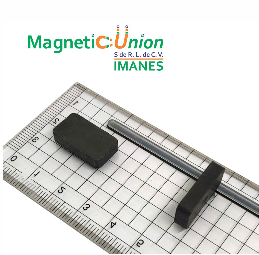IMANES DE FERRITA BLOCK 20X11X4 mm - Magnetic-Union