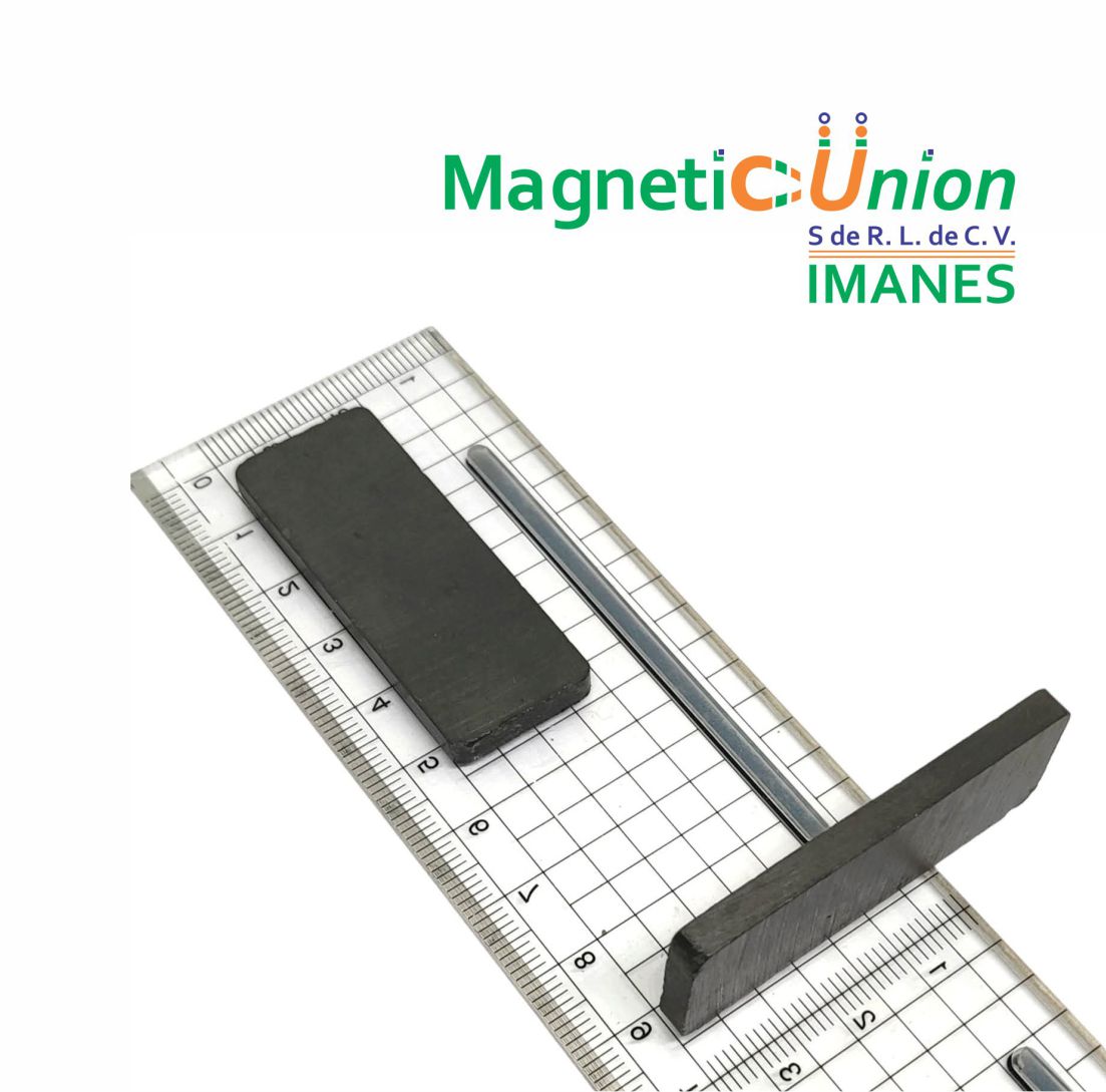 Imanes de Ferrita Rectangulares/Block FB50X19X4 mm - Magnetic-Union