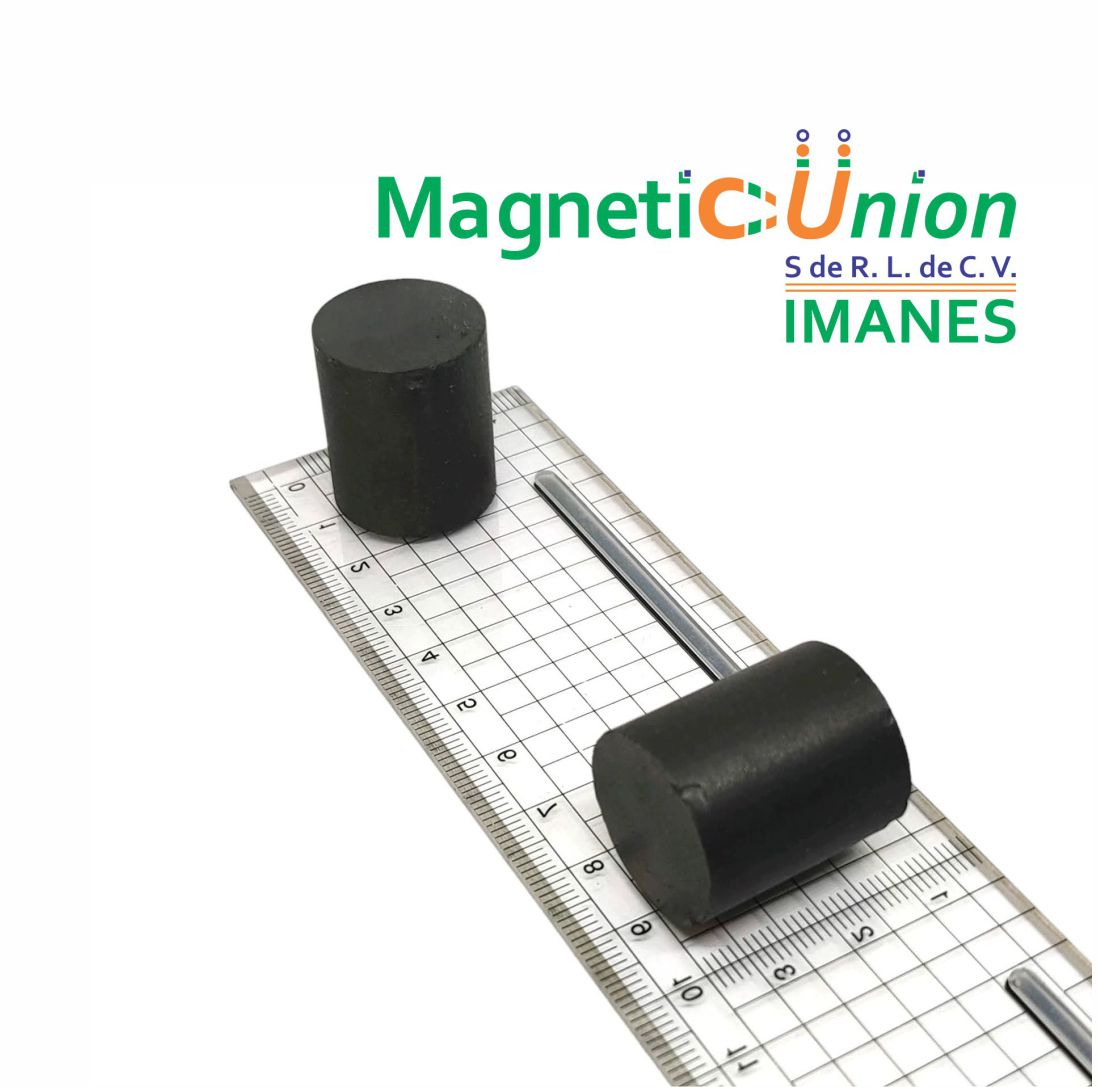 Imanes de Ferrita Disco FD 22x25mm - Magnetic-Union