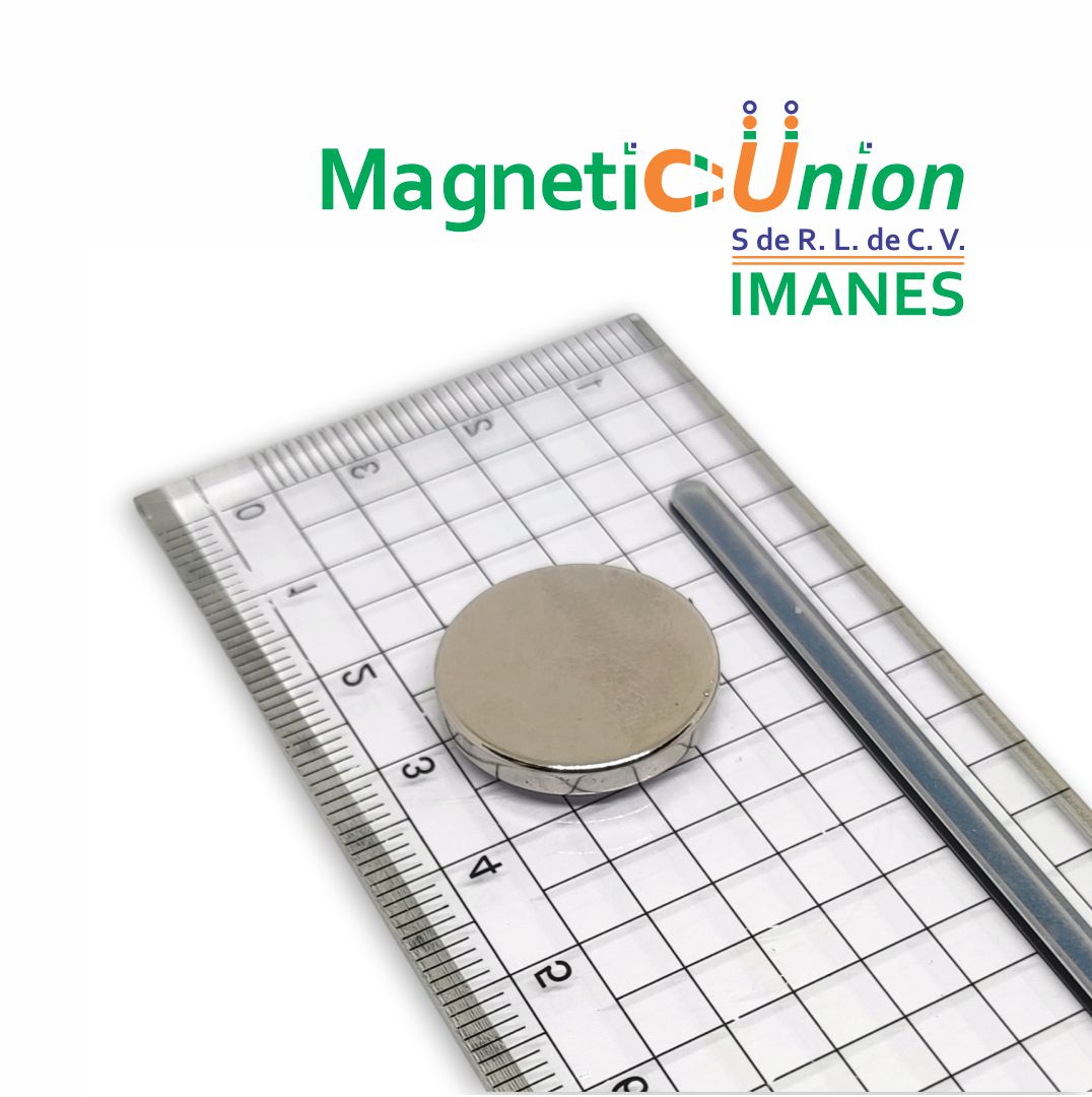 IMANES DE NEODIMIO Disco 20x3 mm - Magnetic-Union