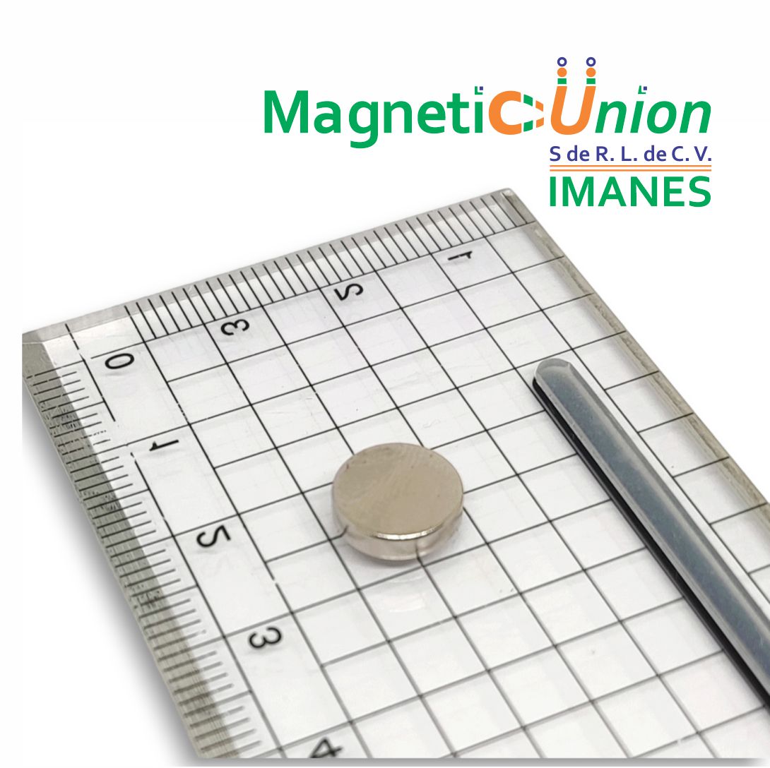 Imanes de Neodimio Disco 9x2 mm - Magnetic-Union